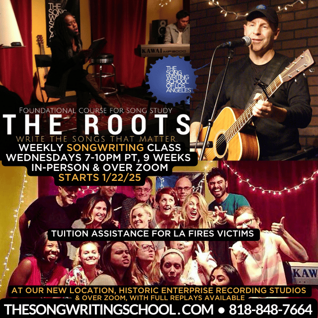 FEATURED CLASSES / NEXT TO START - The Songwriting School of Los Angeles